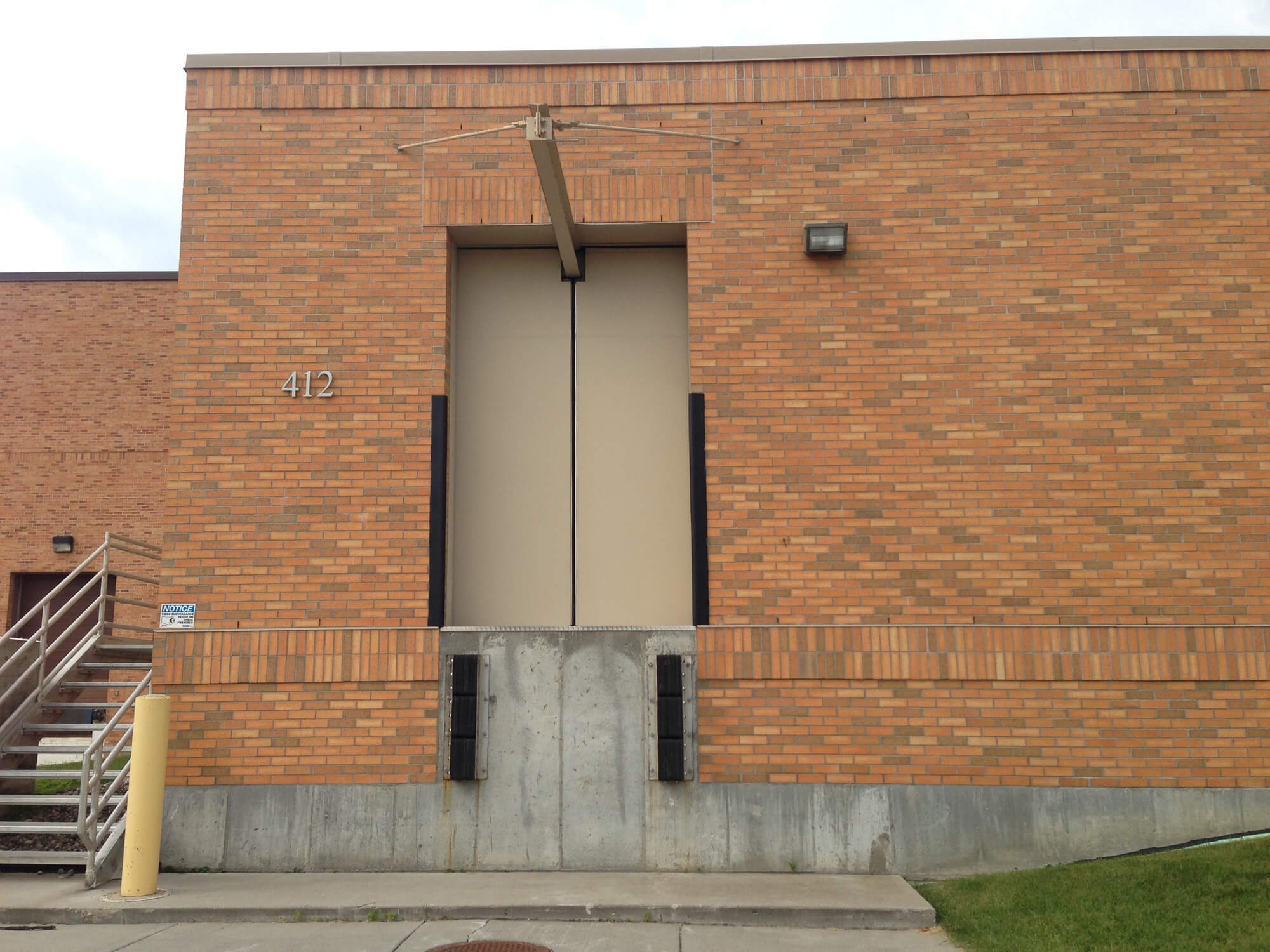 Paired Swing Monorail Door | PS Access Solutions®