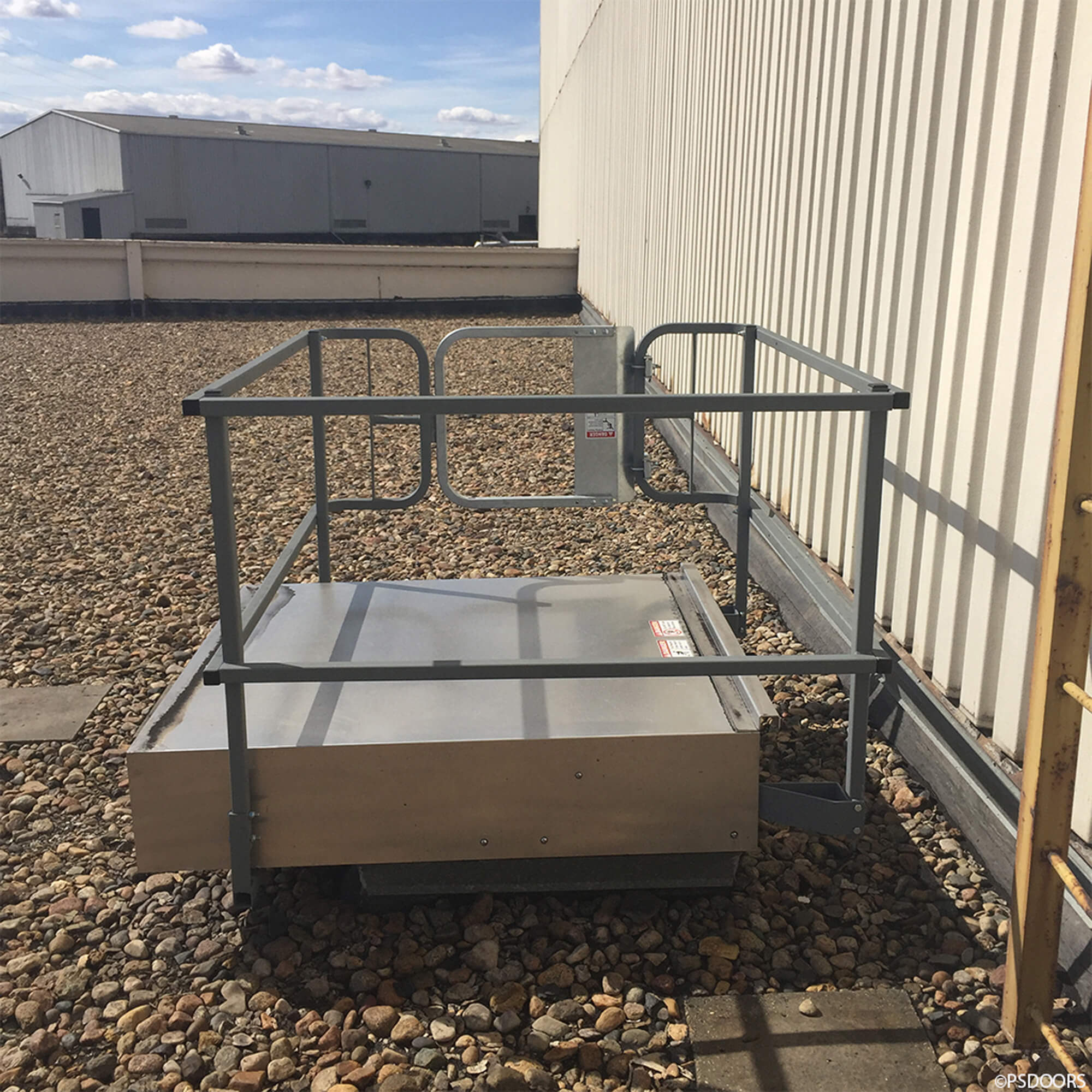 Slidewise™ Roof Hatch – Aluminum | PS Access Solutions®