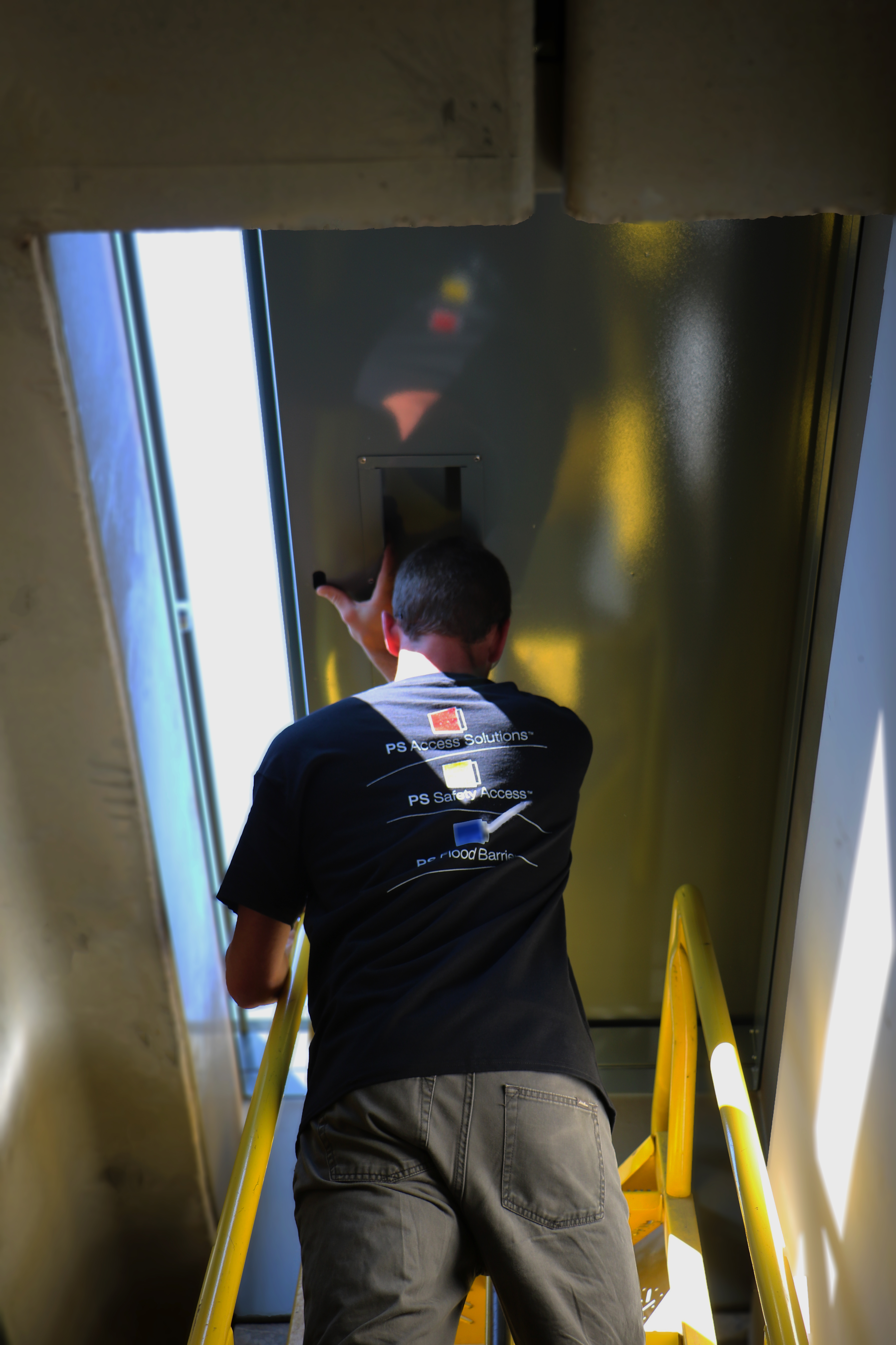 Slidewise™ Roof Hatch – Mild Steel | PS Access Solutions®